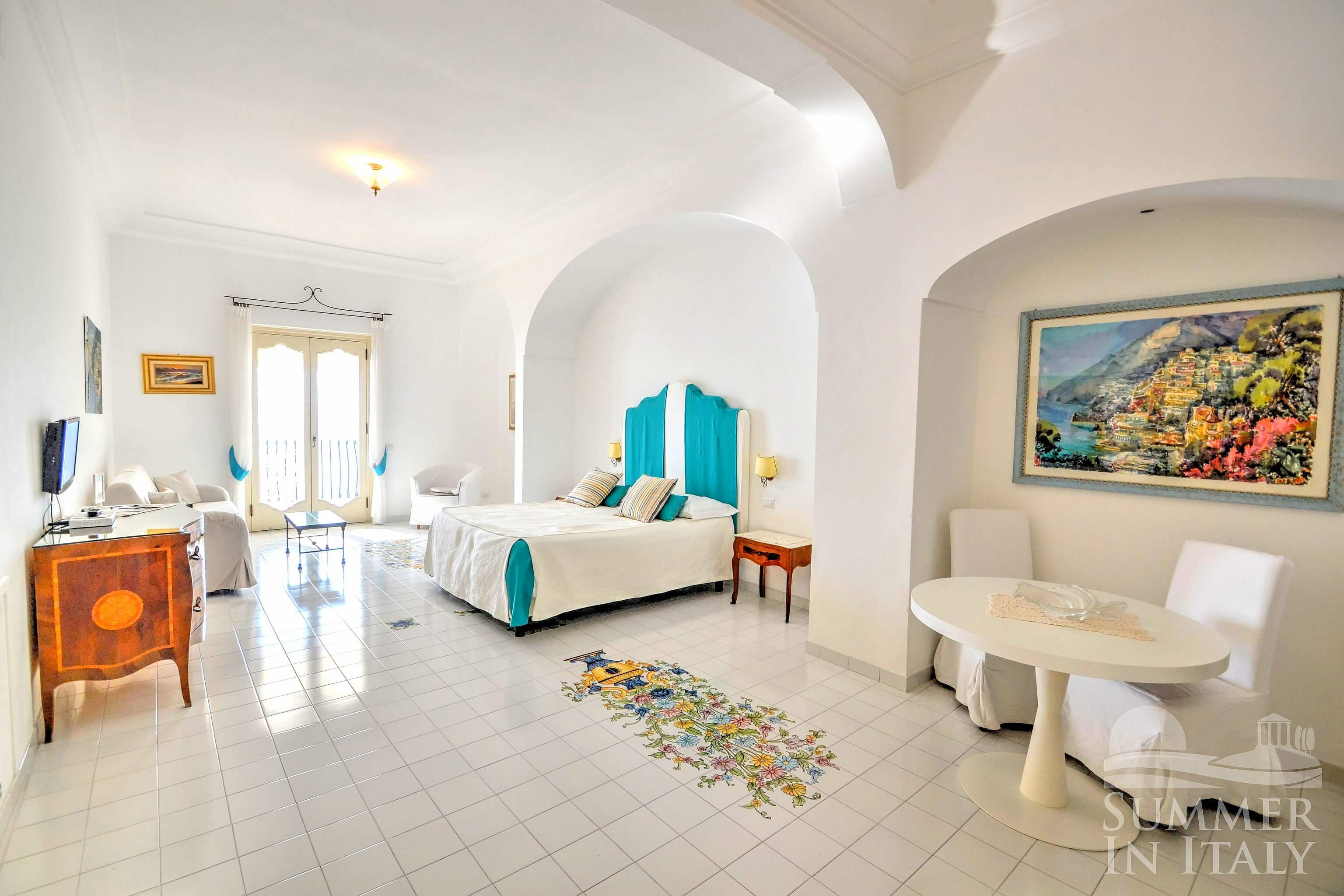 Villa Faustina A: Self catering apartment in Positano, Amalfi Coast, Italy
