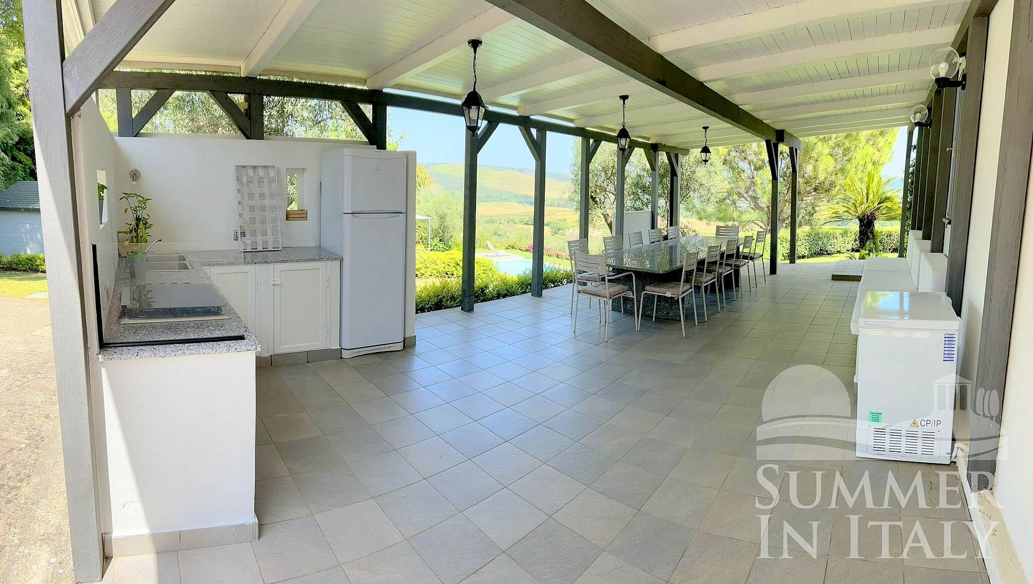 Villa Bougainville: Self catering villa in Amaroni, Calabria, Italy